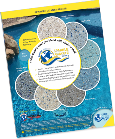 Quartz Concrete Swimming Pool Finish | Sparkle Quartz Series