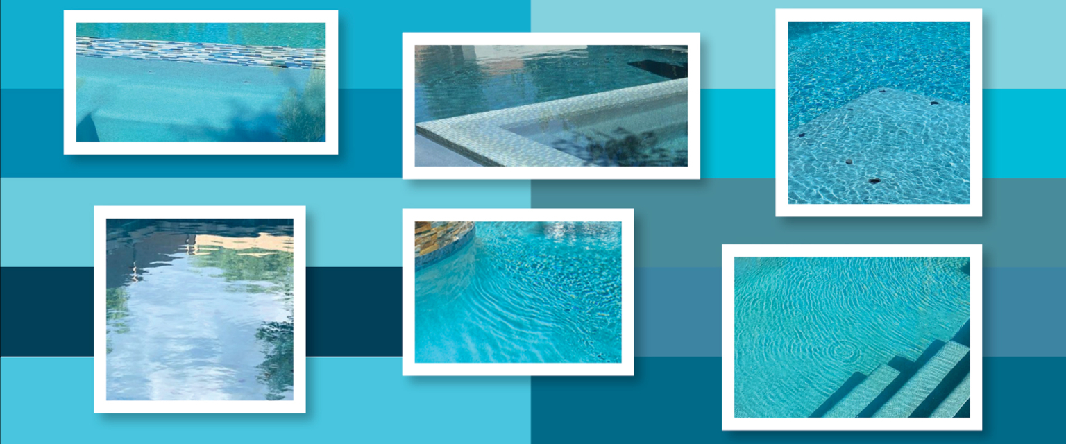 Swimming Pool water color hues - Finest Finish Blends guide to ...