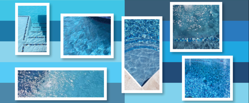 Swimming Pool water color hues - Finest Finish Blends guide to ...
