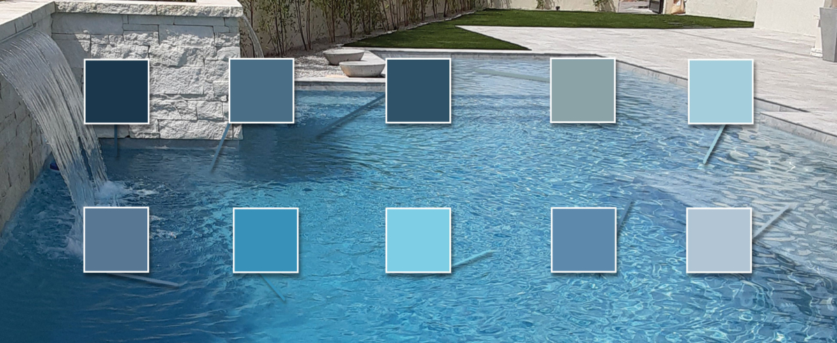 Swimming Pool water color hues - Finest Finish Blends guide to ...