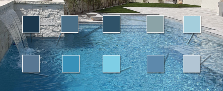 Swimming Pool water color hues - Finest Finish Blends guide to ...